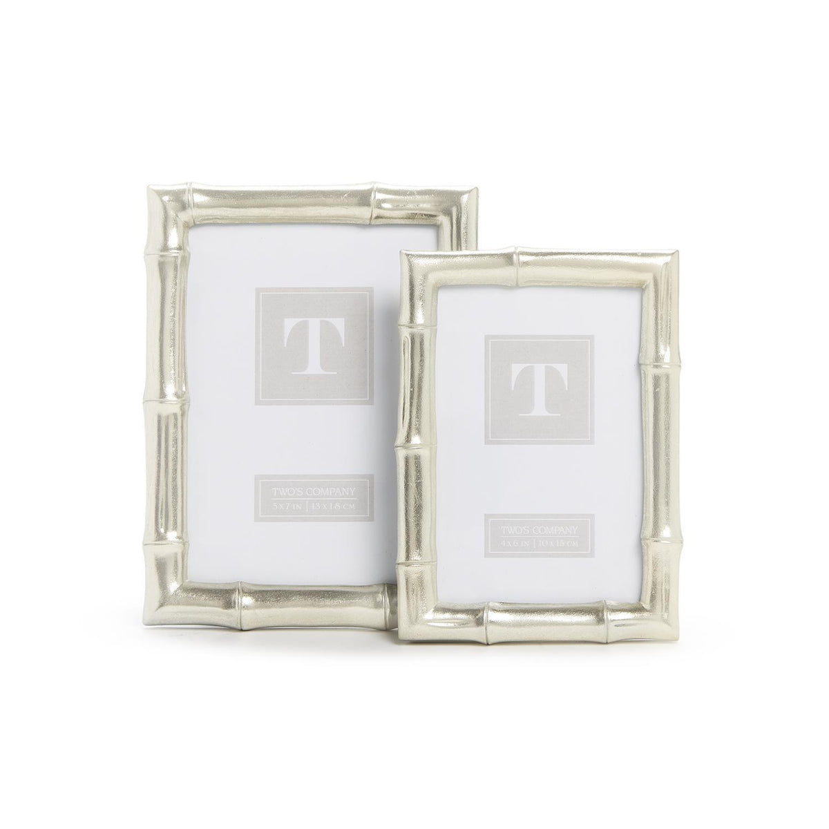 Silver Bamboo Frame, 2 Sizes — The Polka Dot Press