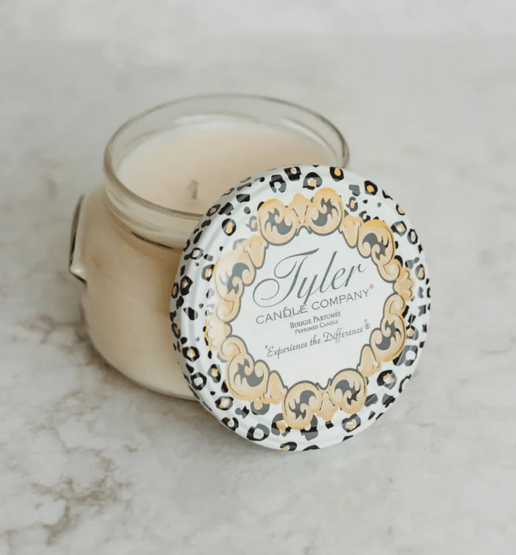 Tyler Candle, Platinum, 3 Sizes — The Polka Dot Press
